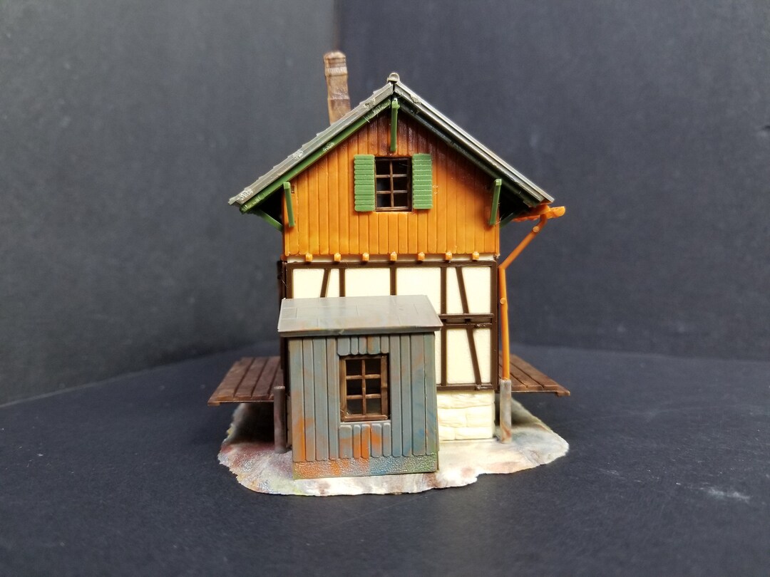 Faller HO Scale No.156 Small Freight Shed Railroad Assembled Excellent ...