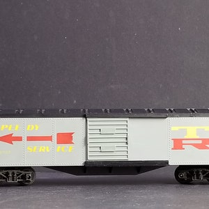 Vintage Tri-ang R 136 Long Box Car - Speedy - Etsy