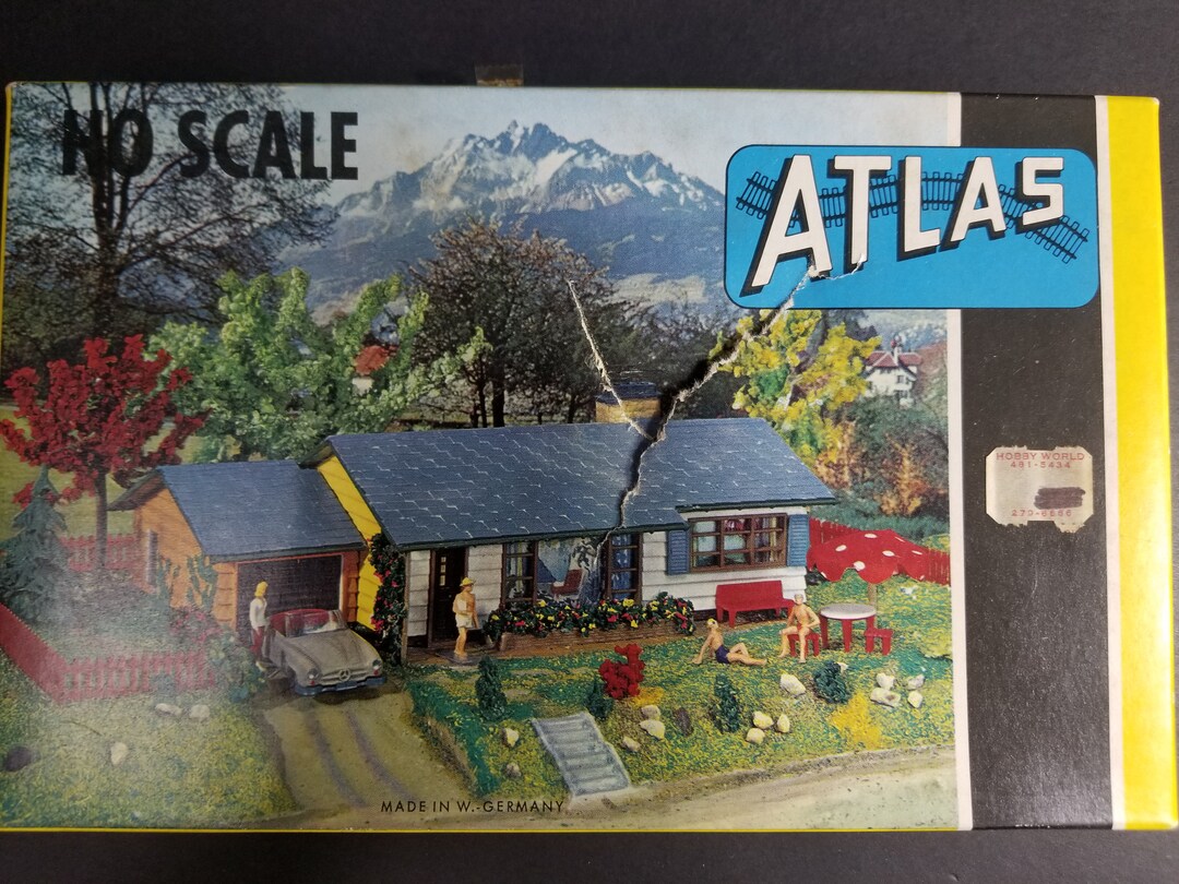 Atlas HO Ranch House Item #737-200 Open Box - Etsy