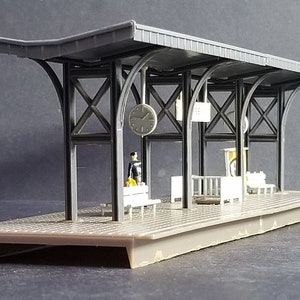 Heljan HO Scale Kirkeby Station With Waiting Area - Etsy