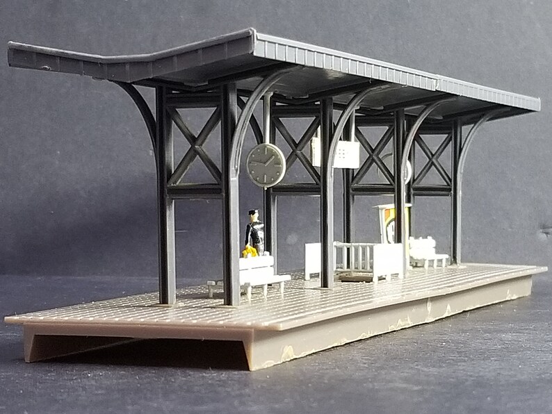 Heljan HO Scale Kirkeby Station With Waiting Area - Etsy