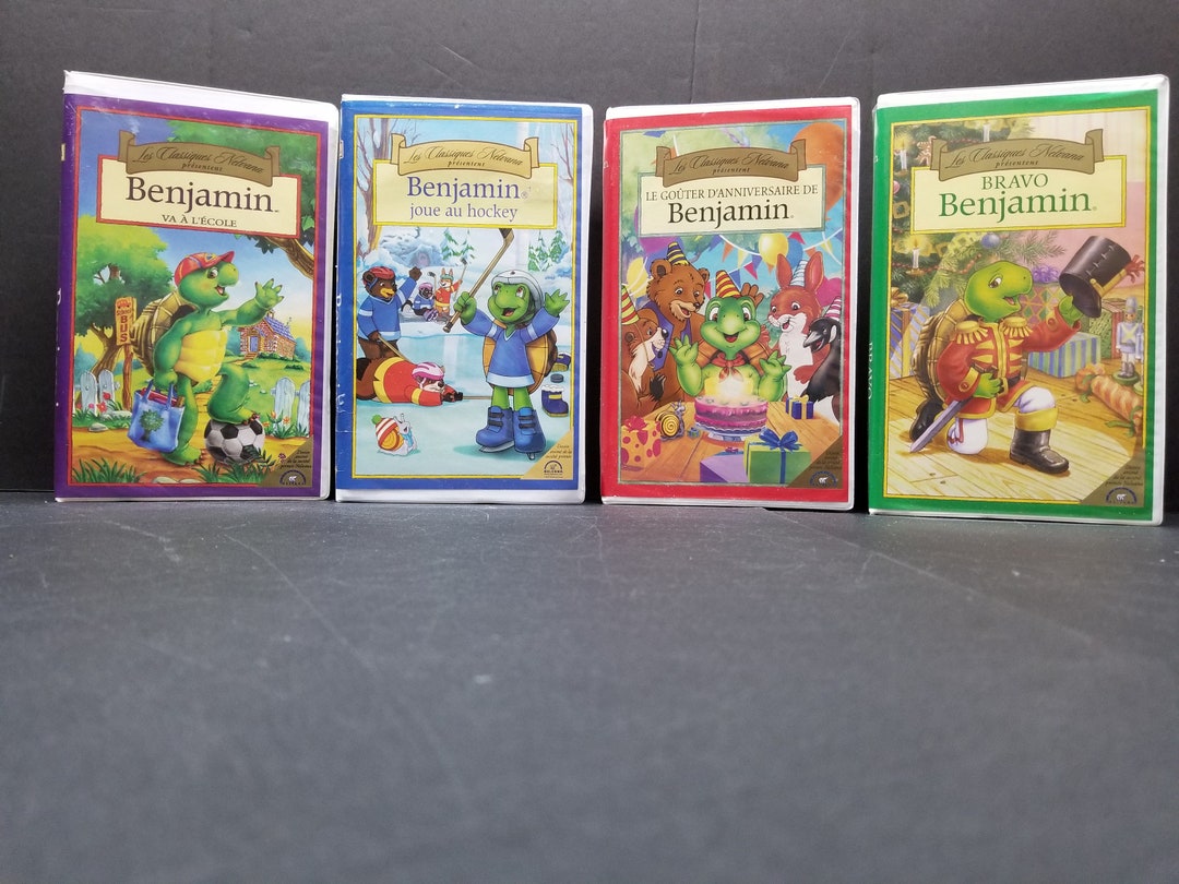 Lot of 4 Benjamin (french Version of Franklin's) Les Classiques Nelvana ...