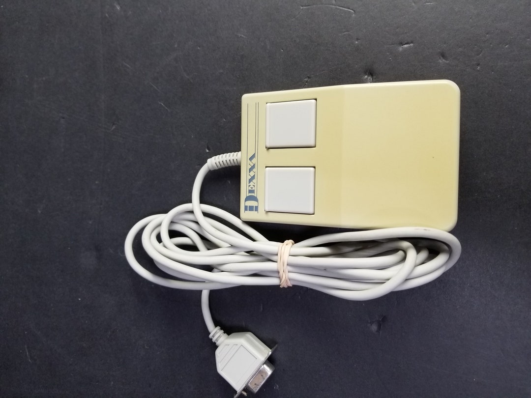 Vintage Dexxa Model No MB-82-9F 2-button Mouse Untested - Etsy