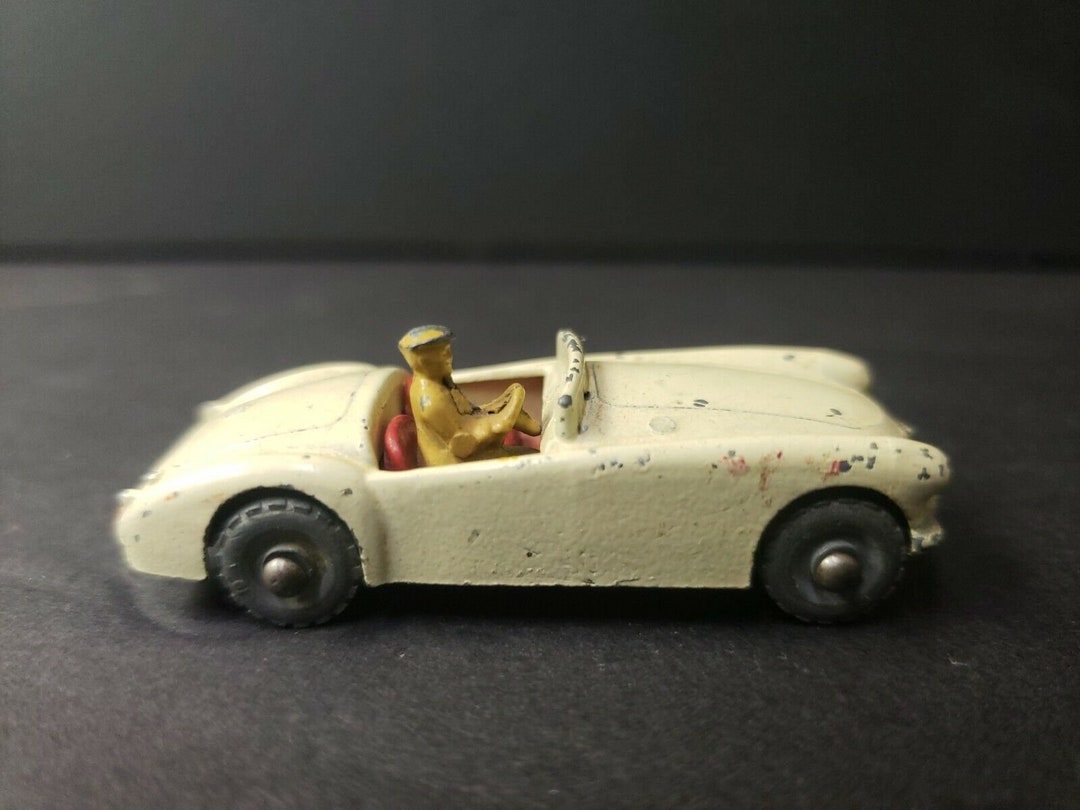 Lesney MG A Sports Car With Rare Silver Plastic Wheels - Nice Original ...