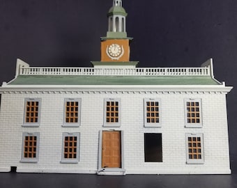 Miniature Toys Ho Scale City Hall - Etsy
