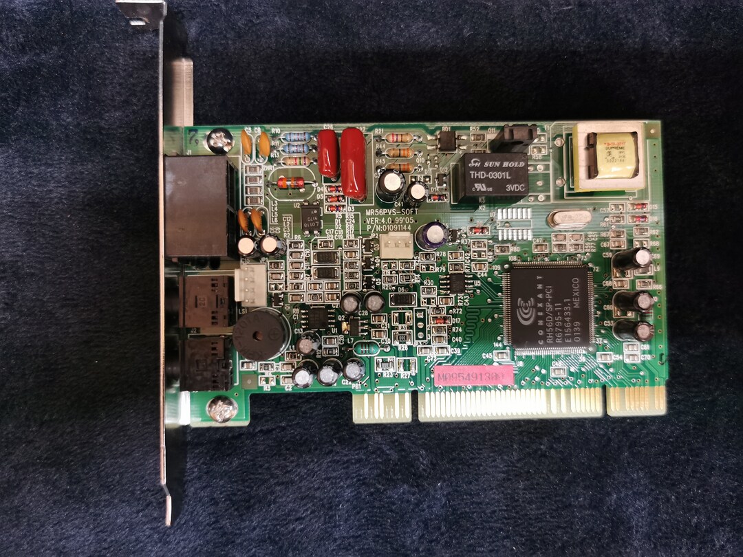 Vintage Aopen FM56-PM PCI Computer Modem Card Phone Line PC Internal ...