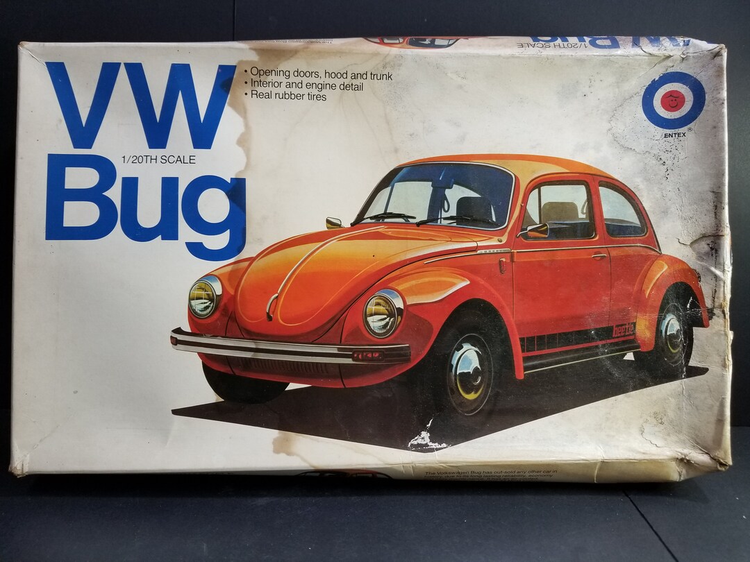 Entex 1/20 Model Kit Volkswagen VW Bug #9042 - Etsy