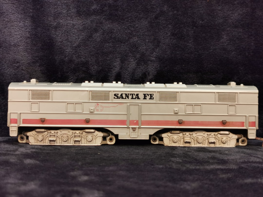 Vintage Marx O Scale Santa Fe Dummy Locomotive B-unit Engine - Etsy