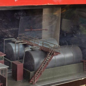 Vintage Faller HO Scale Model Railroading Diesel Fuel Facility Building ...