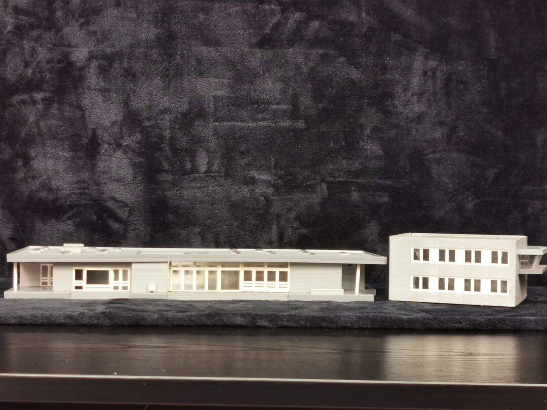 Vintage Heljan HO Scale Railroad Station Building Built 1752 - Etsy