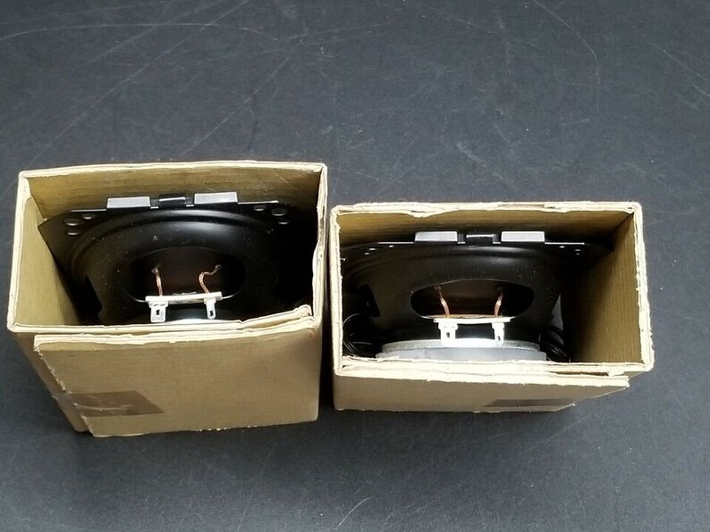 Vintage 1991 Learjet Stereo Speakers 4X6 2-way Model 4620 - NOS in Box ...