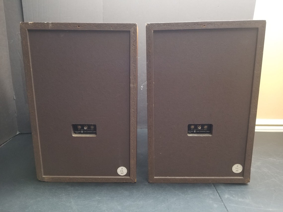 Vintage Realistic MC-1000 Pair of Bookshelf Speakers Tested - Etsy