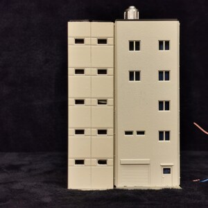 Vintage Tomytec N Scale Lighted Hotel & Apartment Building - Etsy