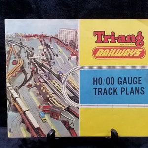 Vintage 1960s Tri-ang Railways HO OO Track Plans Booklet - Etsy