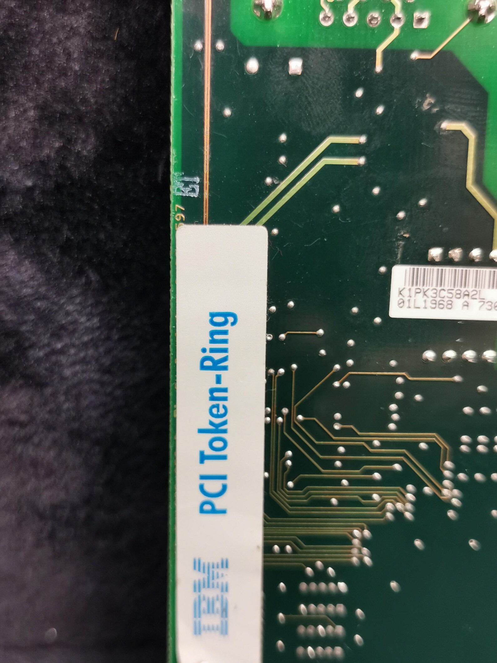 Vintage IBM PCI Token-ring Adapter Tr900 Part No: 110-41H8860-01 - Etsy