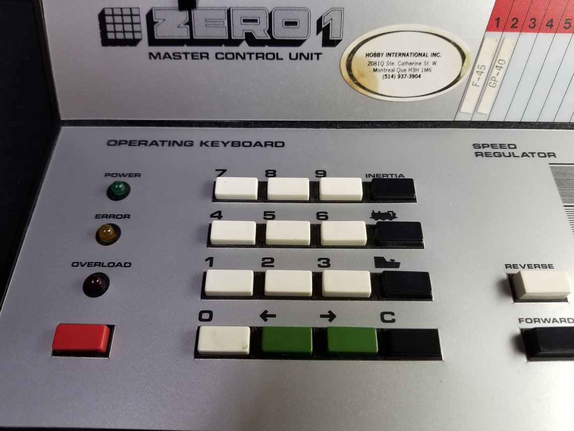 Hornby Railways Zero 1 Master Control Unit Boxed - Etsy