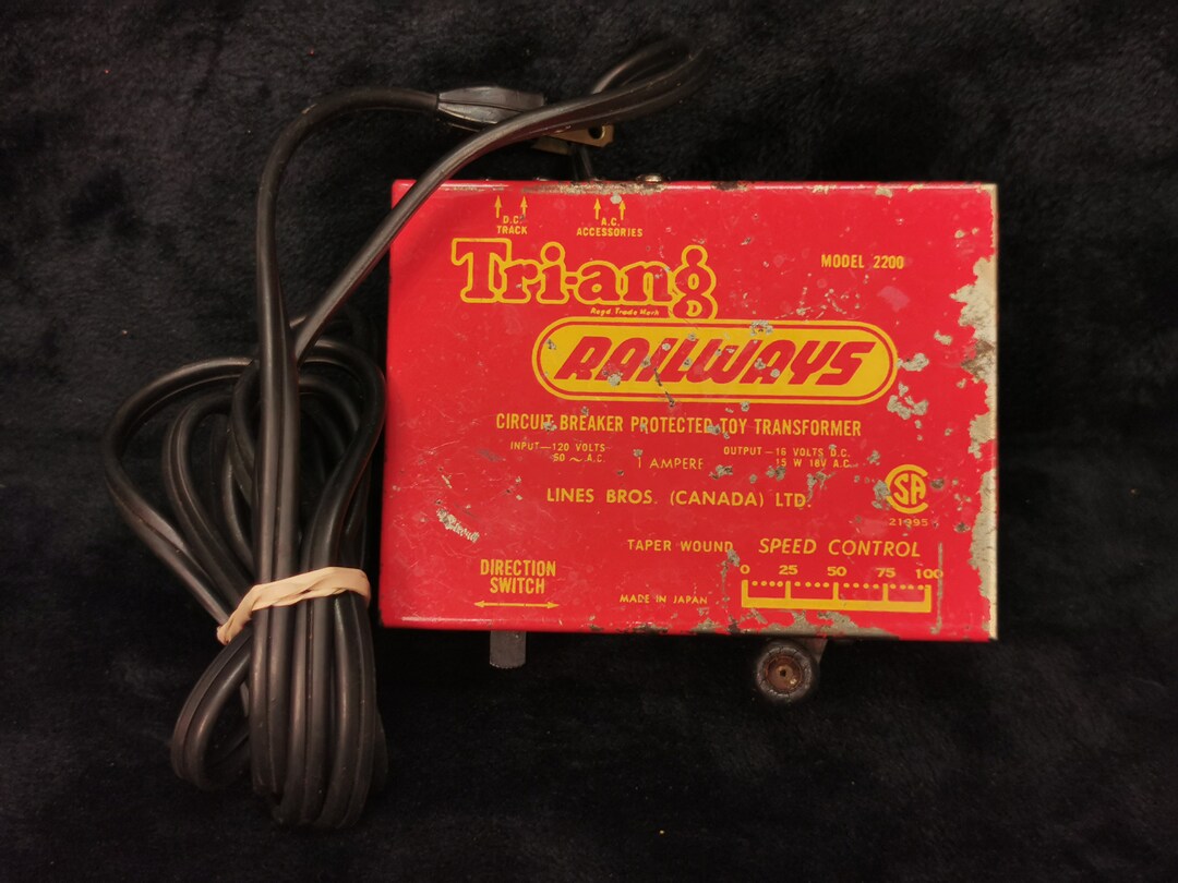 Vintage Tri-ang Railways HO Scale Hobby Transformer Train Model 2200 ...