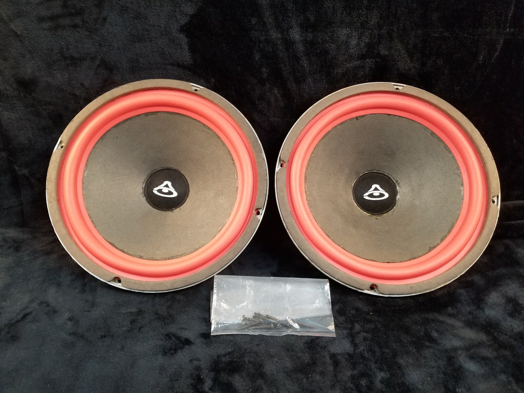 Vintage Cerwin Vega D-5 Pair of 12in Woofers L121 4 Rebuilt - Etsy
