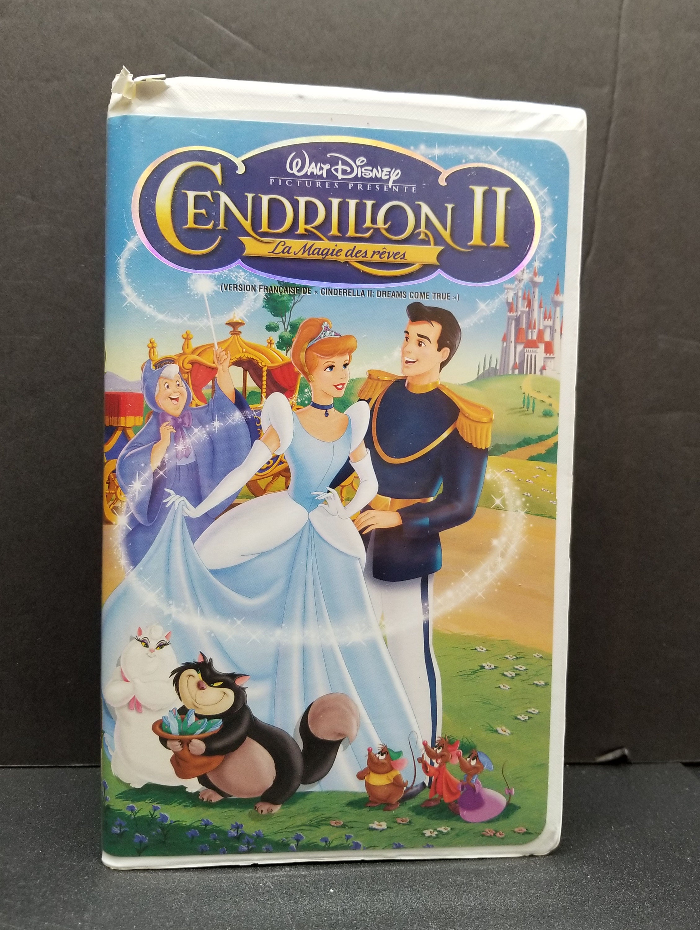 Cendrillon II VHS - French Cinderella: Dreams Come True - Etsy