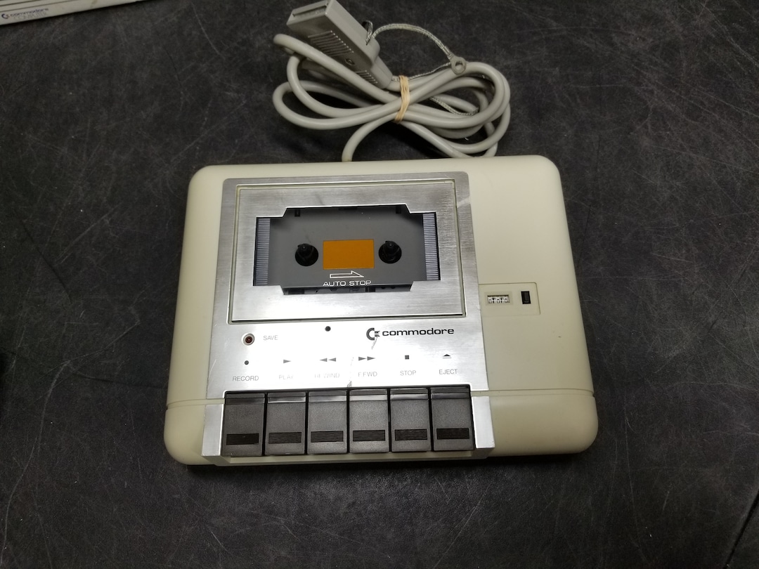 Vintage Commodore C2N Datasette Unit Model 1530 W/ Box Untested - Etsy