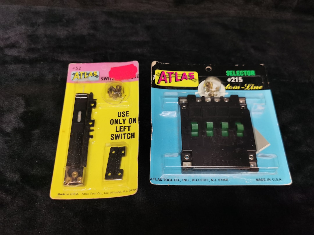 Vintage HO Scale Atlas Track Accessories Lot of 8 New Old Stock - Etsy
