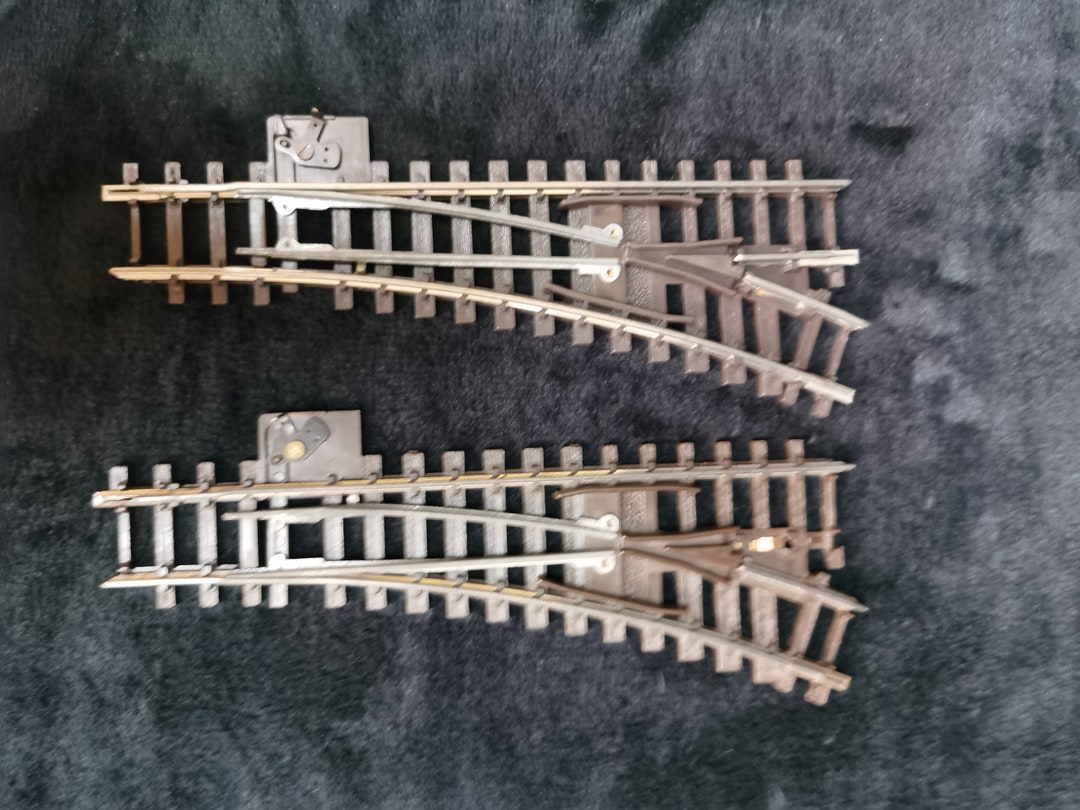 Vintage Tri-ang OO Gauge Right Hand Point Track - Lot of 2 - Etsy