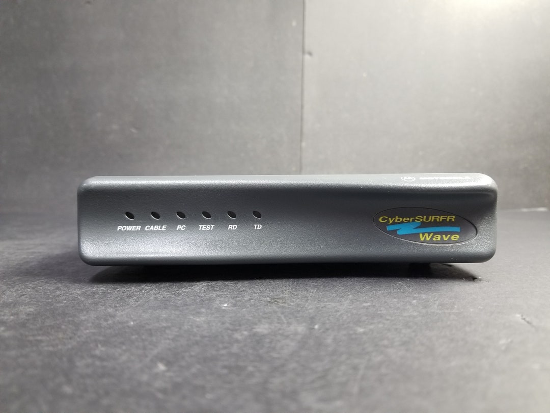 Vintage Motorola Cybersurfr Modem Untested - Etsy