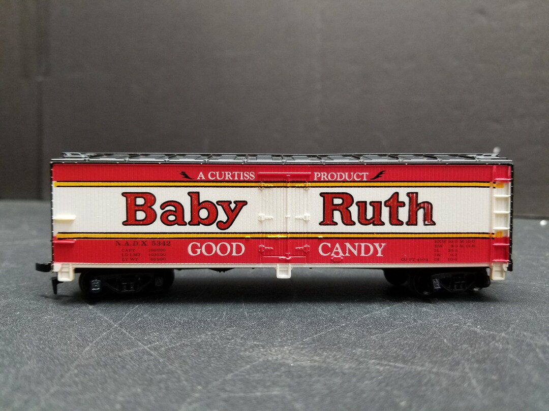 Tyco HO Scale Baby Ruth Billboard Reefer 40 Foot 355C New Open Box - Etsy