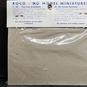 Roco Minitanks HO Model Miniatures Pine-tree Assortment Set #Z-185.69 ...