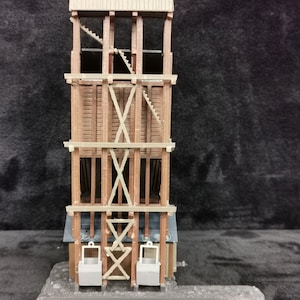 Vintage Pola-quick HO Scale Model Railroading Coal Loader Building Kit ...