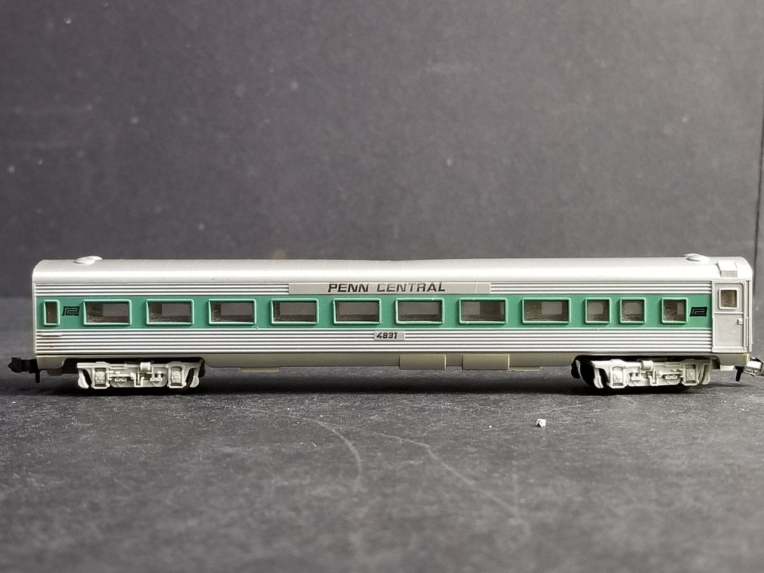 Trix N Scale Penn Central Passenger Car - Etsy