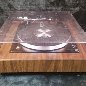 Vintage Yorx Wooden Turntable Record Player Tested Working Needs Stylus ...