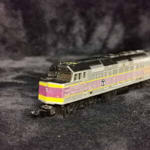 Vintage Mehano N Scale EMD F40PH Diesel Locomotive Mbta "the T" 1004 ...