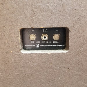 Vintage Realistic MC-1000 Pair of Bookshelf Speakers Tested Working - Etsy