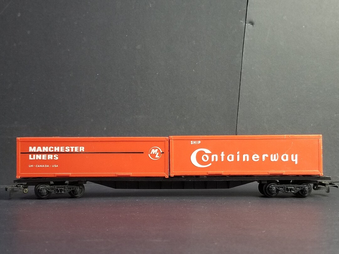 Tri-ang OO/HO Scale Containerway and Manchester Liners 2 Container ...