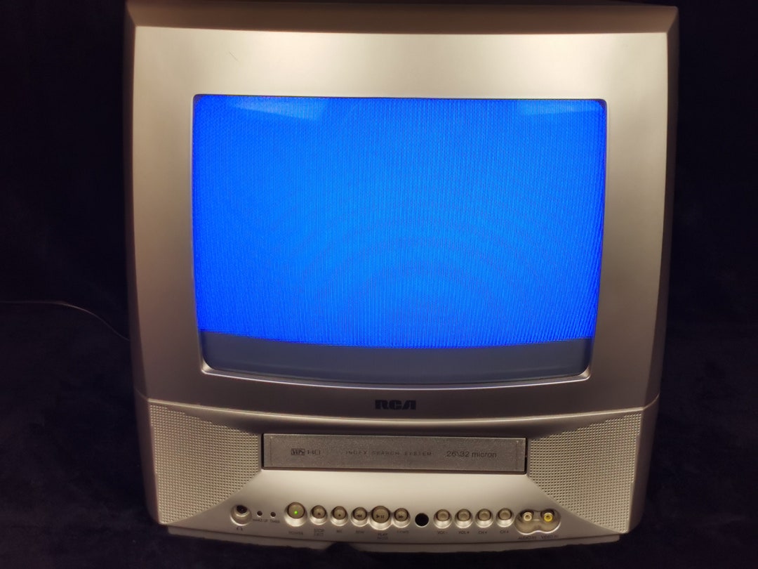 RCA 13 Inch TV Combo T13208 Tested Vcr Not Working - Etsy