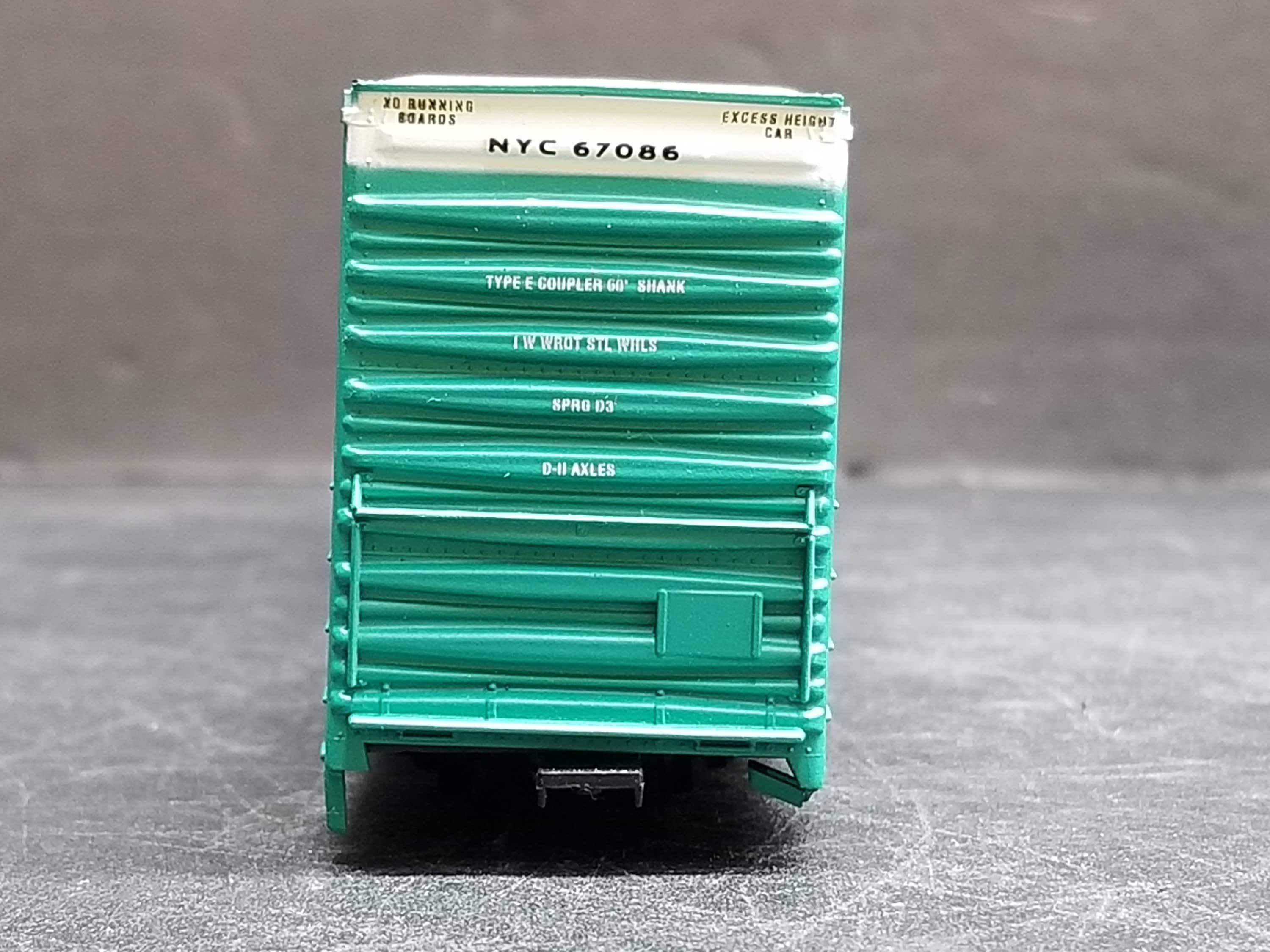 HO Scale Athearn 86 Ft. Hi-cube New York Central Nyc 67086 - Etsy