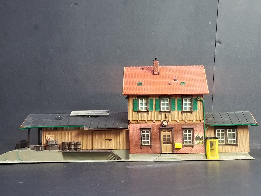 Kibri HO Scale Dettingen Old Time Railway Station #9498 Built - Etsy