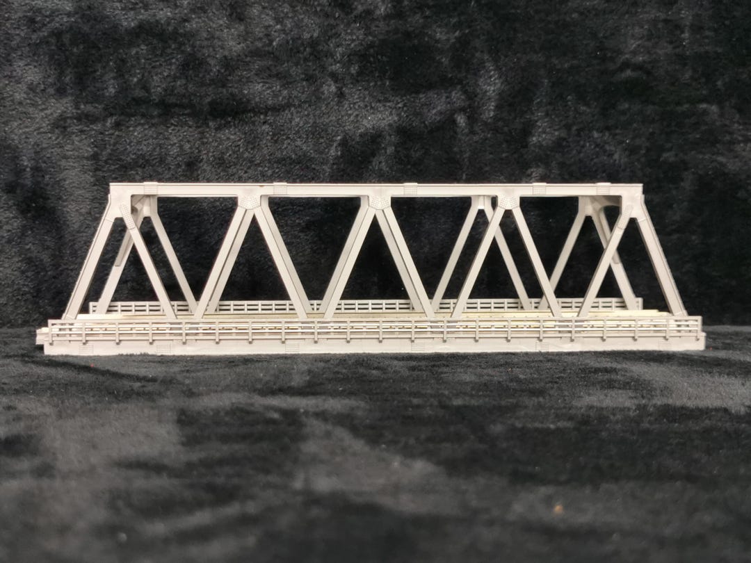 Vintage Kato N Scale Double Unitrack Bridge Model WS248T Silver Built ...