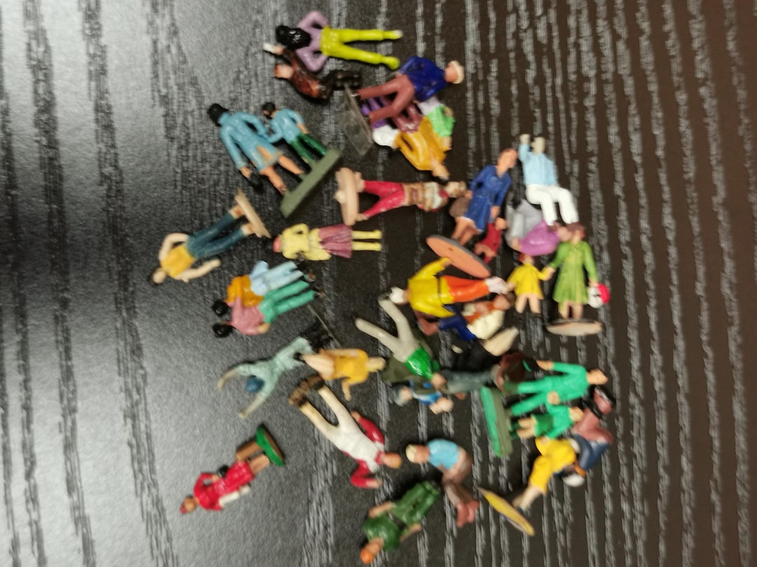 Vintage HO Scale Town City People Figures for Trains Layout Lot of 27 ...