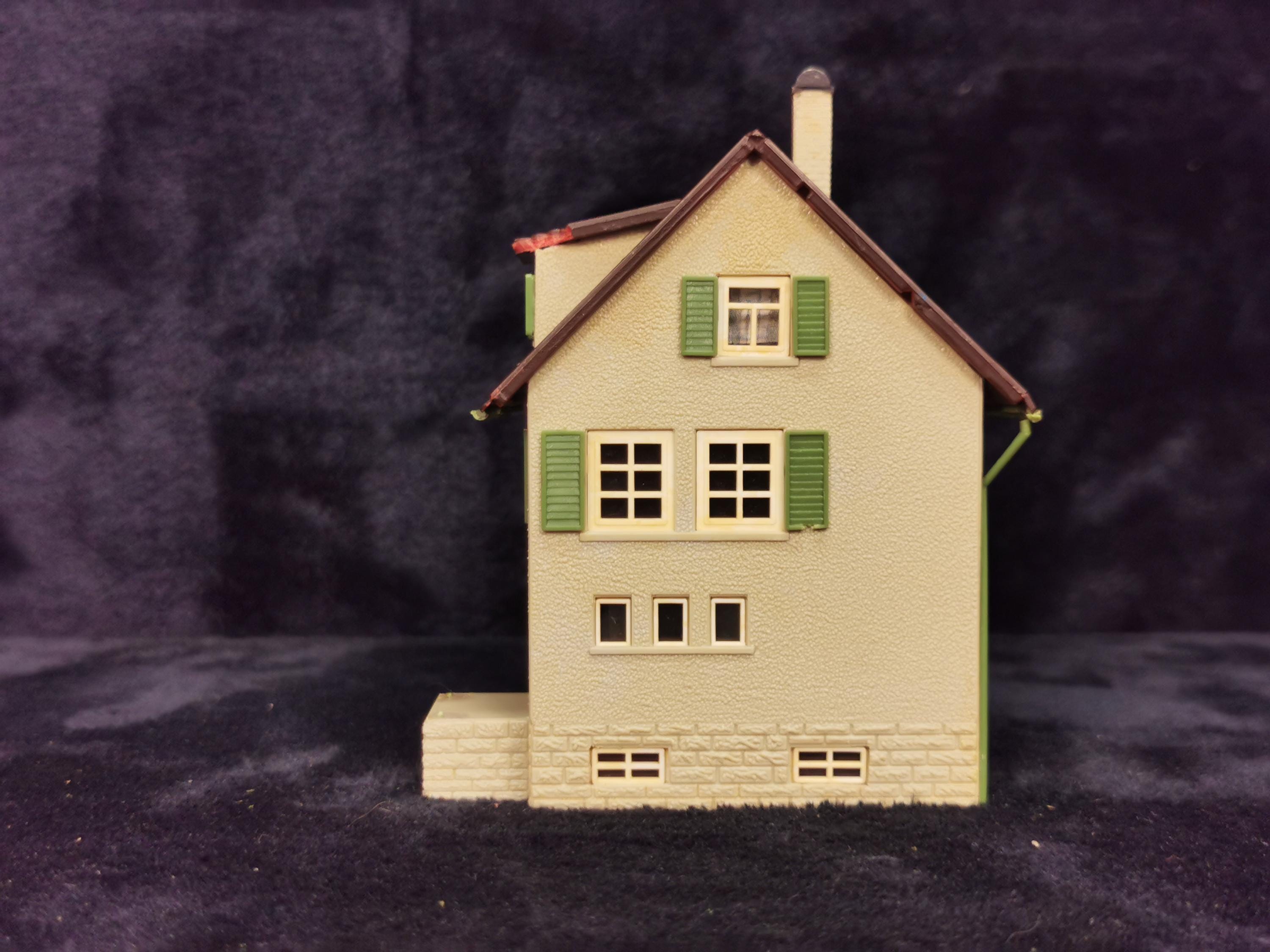Vintage Faller HO Scale Three-story Town House Fully Assembled - Etsy