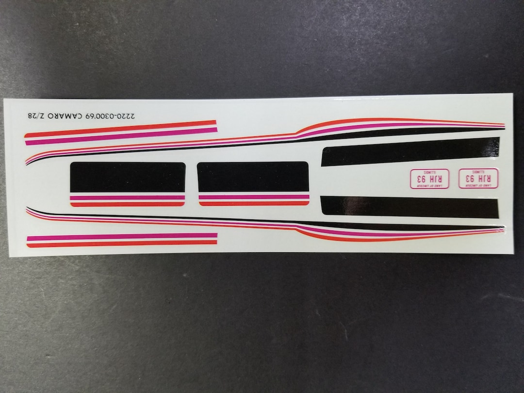 Brand New Decal Set Sheet for Model Car Kit Read Description - Etsy