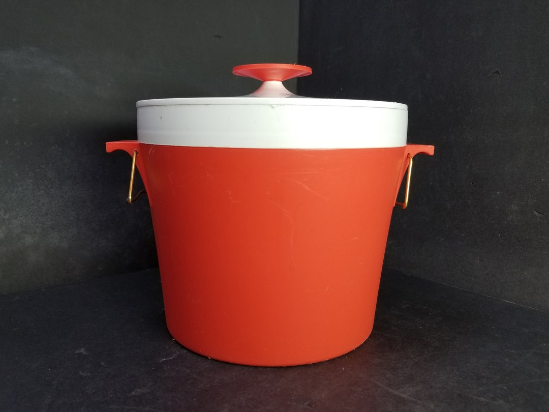 Vintage 1950's Therm Ware by David Douglas Ice Bucket Orange - Etsy