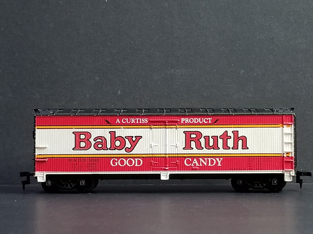 HO Scale Tyco Baby Ruth Good Candy Box Car Nadx #5342 Red and White - Etsy