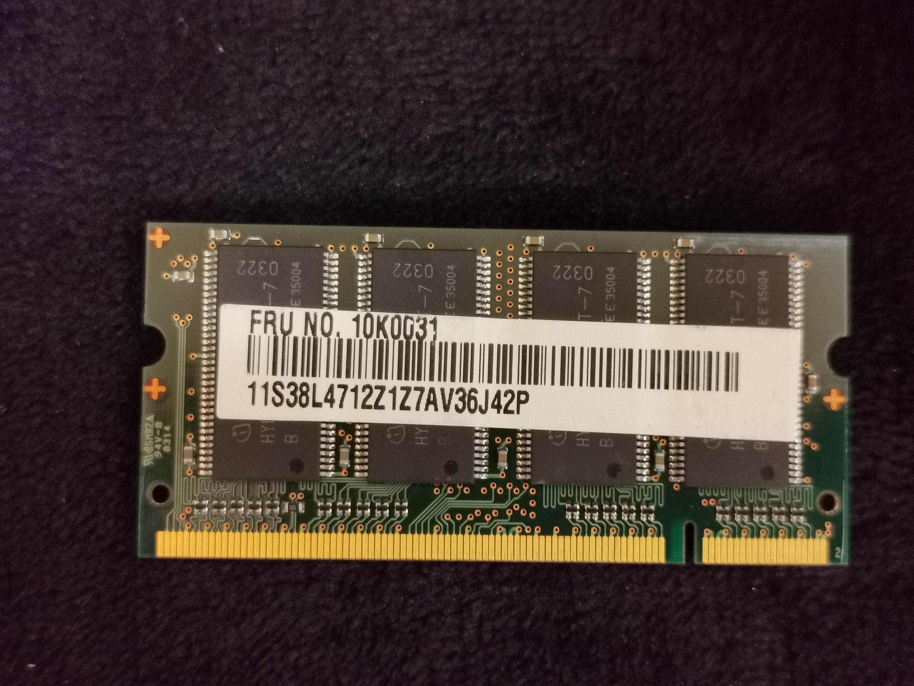Vintage Infineon Ddr Sdram Laptop Memory Module RAM Lot of 5 - Etsy