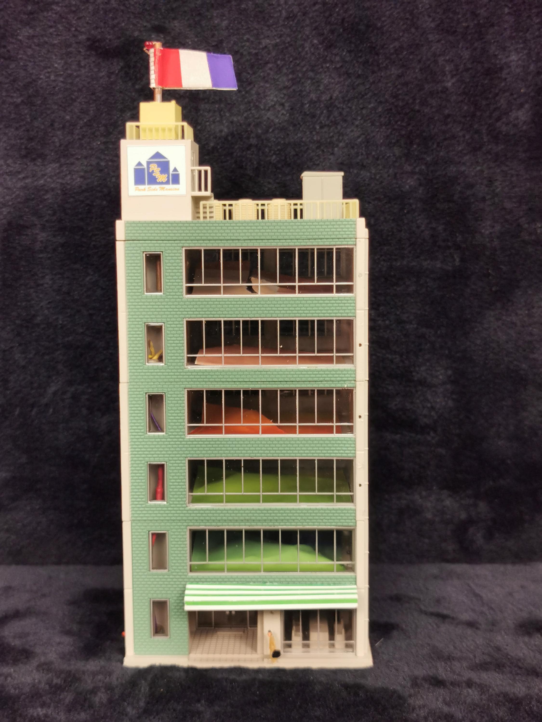 Vintage N Scale Kato Office Building 23-434A Scenery Layout Custom ...