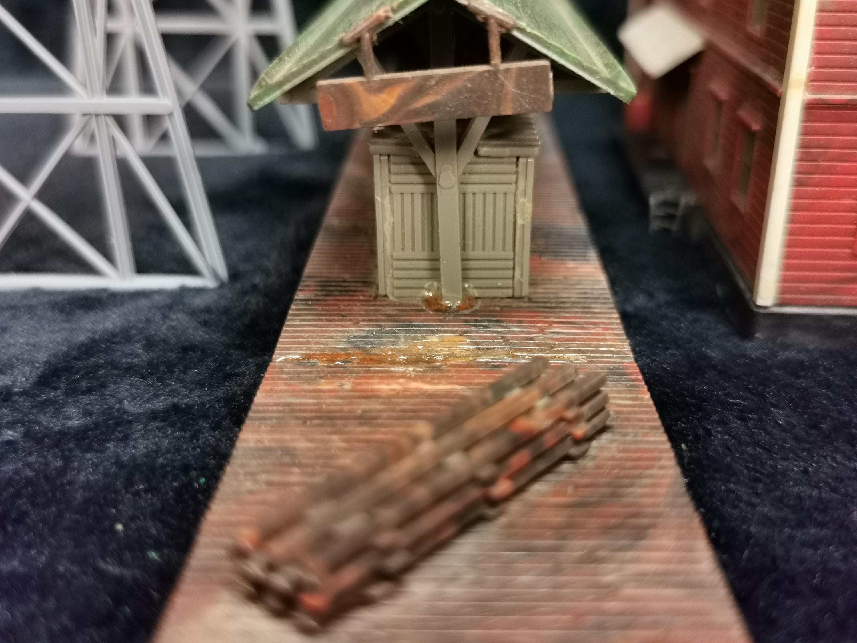 Vintage N Scale Railway Heljan Lot of 3 Industrial Buildings for Trains ...
