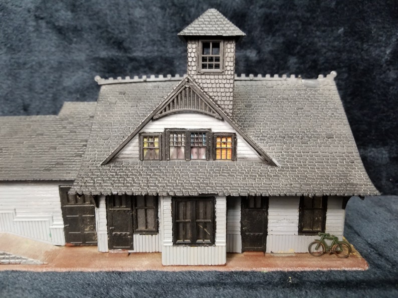 Vintage HO Scale Pola Germany Hall Building Read Description - Etsy