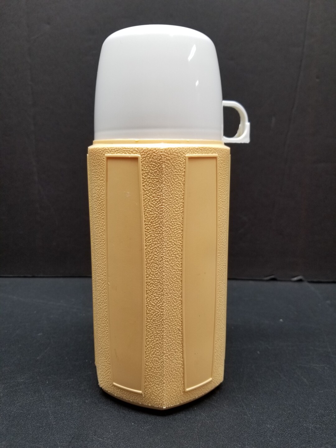 Vintage Beige Thermos Model U,2, With Straw and Cup / Mug - Etsy