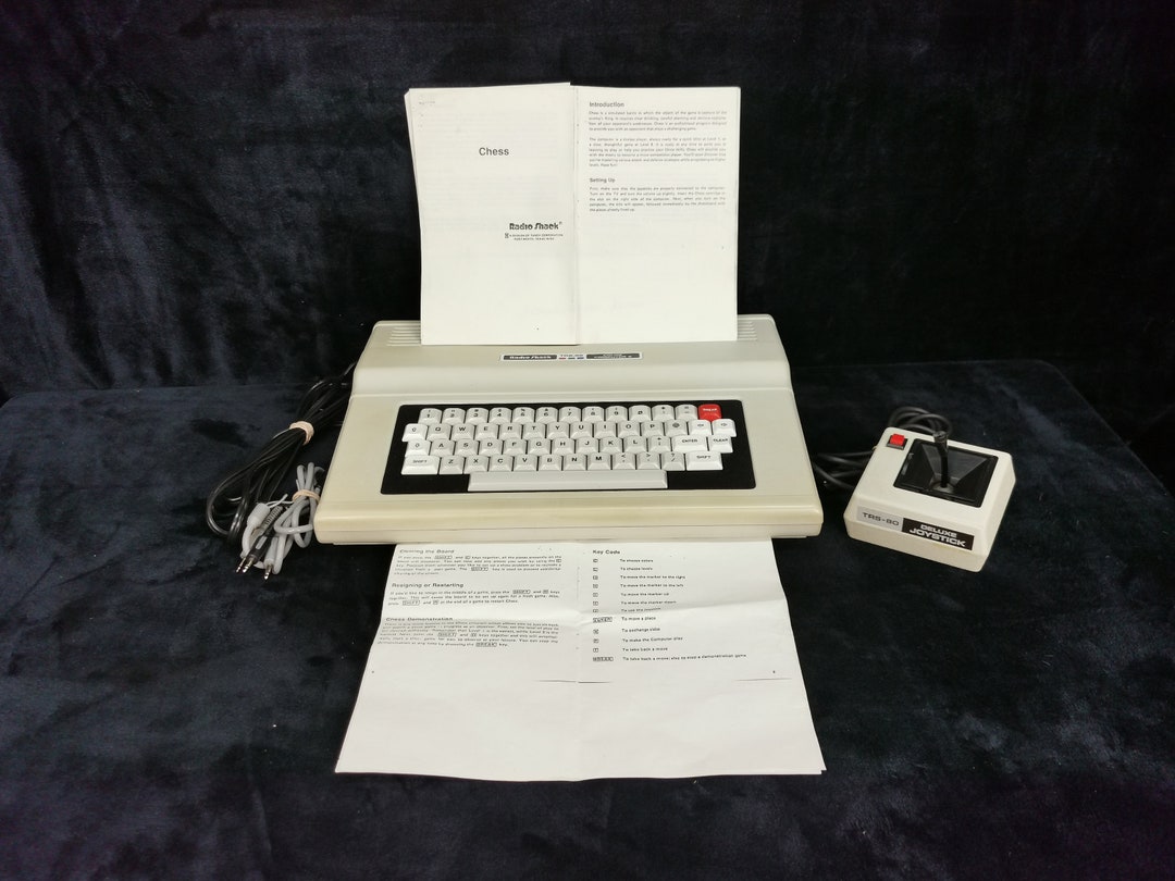 Vintage Radioshack TRS-80 Color Computer 2 in Original Box With ...